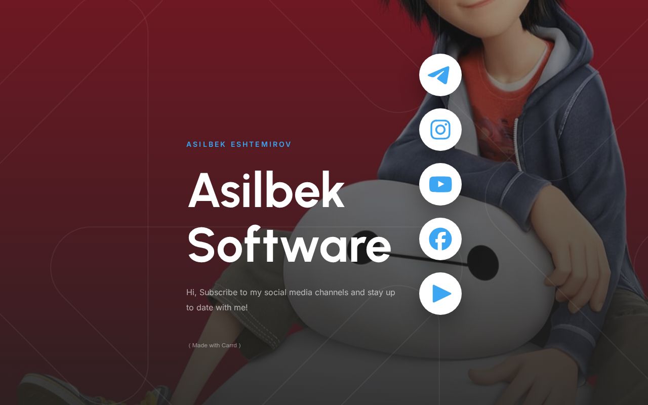 Asilbek Software